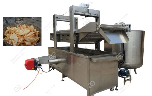 Continuous Frying Machine Suitable for Mass Production